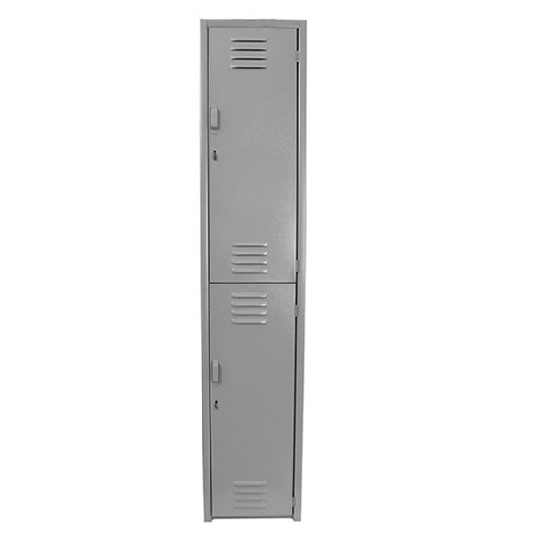 LOCKER 2 PUERTAS SERIE A GRIS - Casillero