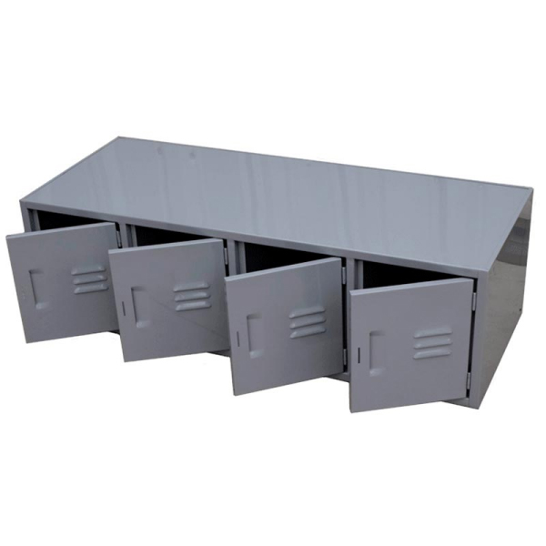 LOCKER HORIZONTAL 4 PUERTAS - Casillero